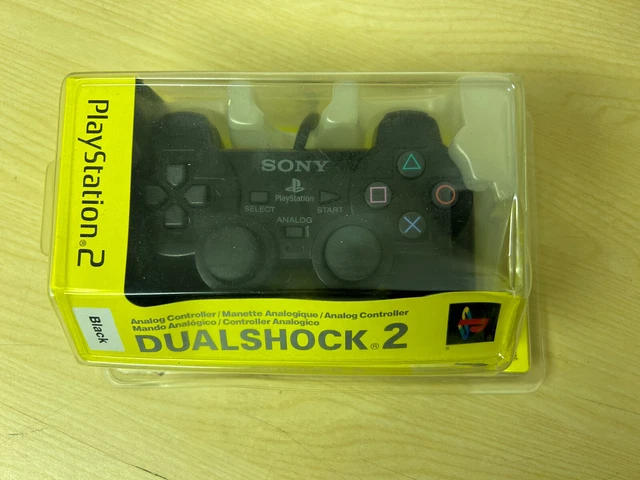 PLAYSTATION 2 PS2 Dualshock 2 New Sealed Black Analog Controller £89.99 ...
