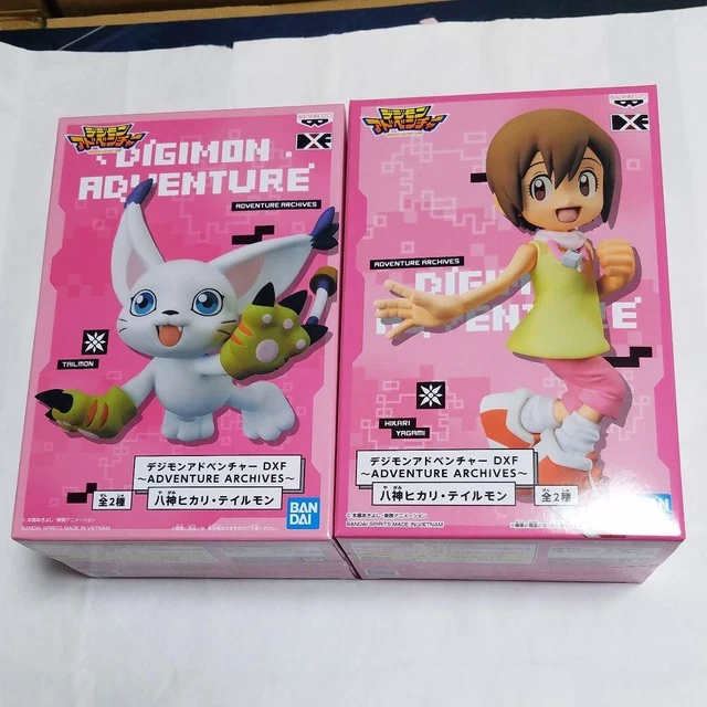 DIGIMON ADVENTURE YAGAMI Hikari Gatomon Figure 2Set DXF Adventure ...