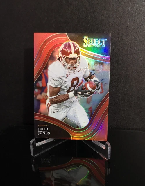 #'ED/149 JULIO JONES 2022 Select Draft Picks Field Level Red Prizm SP ...