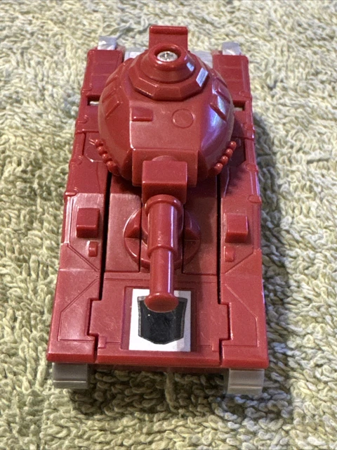 TRANSFORMER G1 1984 WARPATH Red Mini Tank Takara Japan Original Action ...