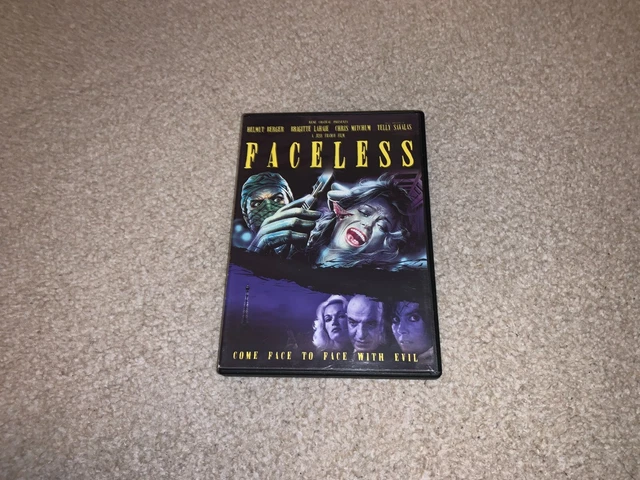 FACELESS - R1 Dvd Horror Special Edition Jess Franco Helmut Berger ...