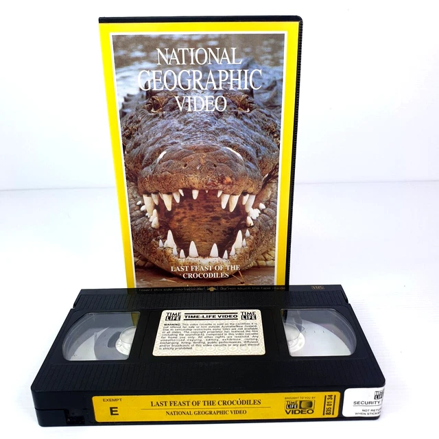 NATIONAL GEOGRAPHIC VIDEO Last Feast of the Crocodiles VHS PAL Time ...
