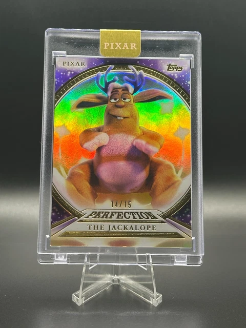 2025 TOPPS PIXAR Gold Perfection The Jackalope /15 Boundin' Pixar Short ...