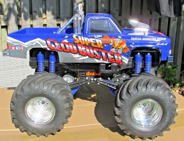 TAMIYA SUPER CLOD Buster Clodbuster RC Monster Truck 4x4x4 fully built ...