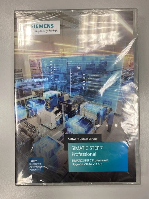 SIEMENS SIMATIC STEP 7 Professional Upgrade V14 SP1 EWK-SUS1055041 ...
