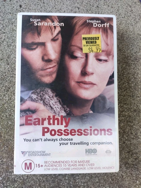 EARTHLY POSSESSIONS [VHS] Roadshow Video Big Box Ex-Rental Tape 1999 TV ...