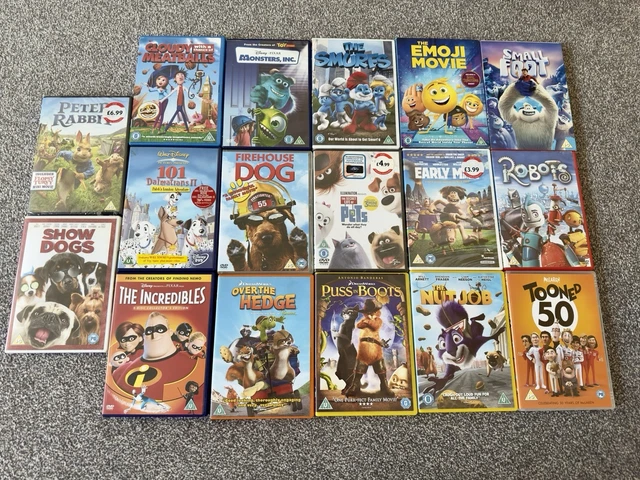CHILDREN’S DVDS BUNDLE X17 Great Condition Kids Family Fun Movies ...