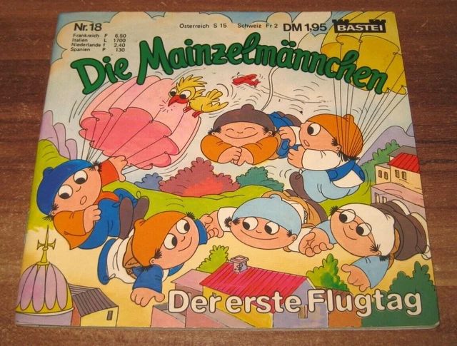 DIE MAINZELMÄNNCHEN: DER erste Flugtag Nr. 18 Bastei Mini Retro Comic ...