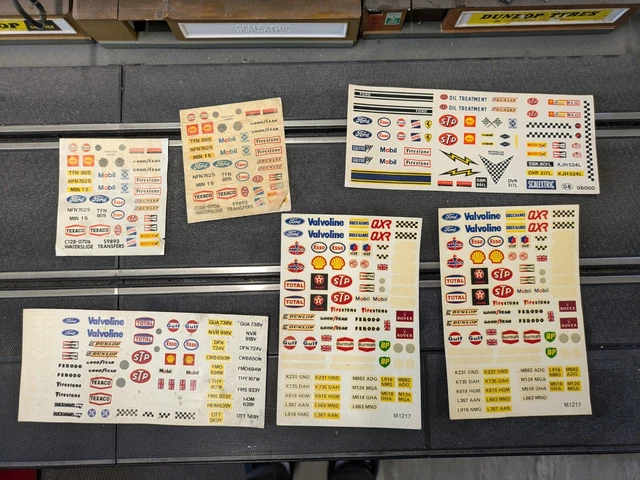 1970'S 1980S VINTAGE 1/32 Scalextric Unused decals. £19.60 - PicClick UK