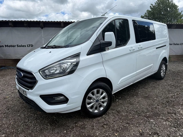 FORD TRANSIT CUSTOM 2.0 300 EcoBlue Limited Crew Van L2 H1 Euro 6 (s/s ...
