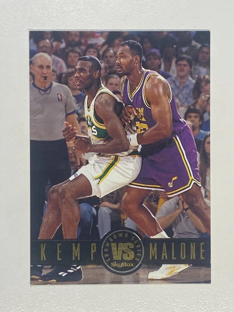 1993-94 SKYBOX PREMIUM - Showdown Series #SS7 Shawn Kemp Karl Malone EUR 2,20 - PicClick FR