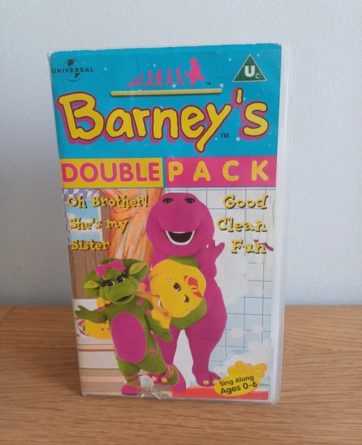 BARNEY - OH Brother She's My Sister & Good Clean Fun - Double Vhs Video ... BARNEY - OH Brother She's My Sister & Good Clean Fun - Double Vhs Video ...