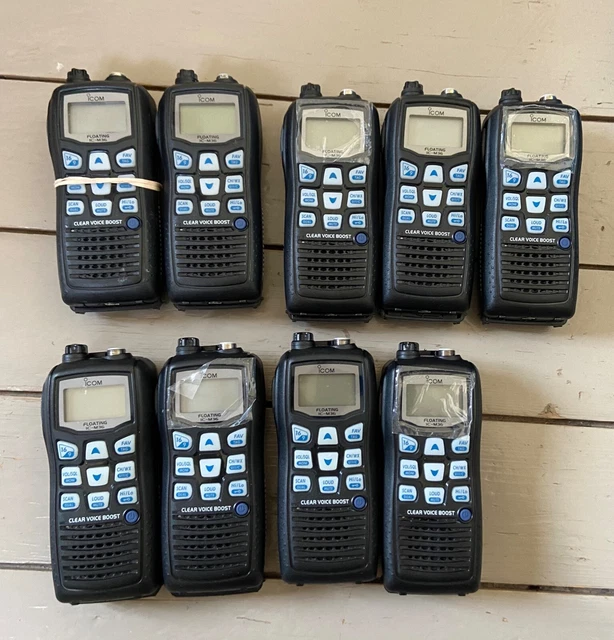 ICOM IC-M36 IC-M34 - lot de 12 VHF à réparer ou pour pièce EUR 120,00 - PicClick FR