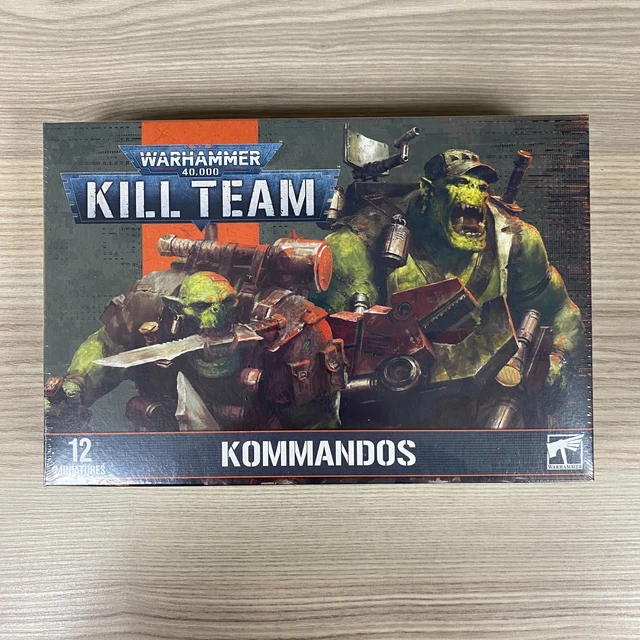 KOMMANDOS KILL TEAM Warhammer 40K Games Workshop Nob Orks Bomb Squig ...