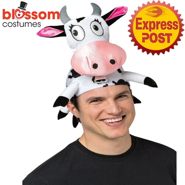 AC2253 COW FARM Animal Costume Hat Cap Funny Unisex Book Week $29.95 ...