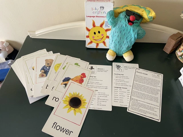 BABY EINSTEIN: LANGUAGE Discovery Cards Beautiful Nature Photos & Facts ...