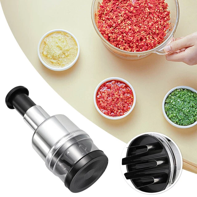 KITCHEN SLAP CHOP Garlic Onion Vegetable Slicer Chopper Cutter Food ...