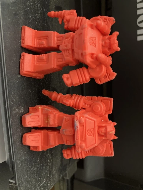 VINTAGE 1987 HASBRO Takara G1 Transformers Red Decoy Hound #12 And #23 ...