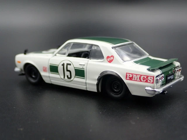 1971 71 NISSAN Skyline GTR Pmcs 1:64 Miniature de Collection Diorama ...