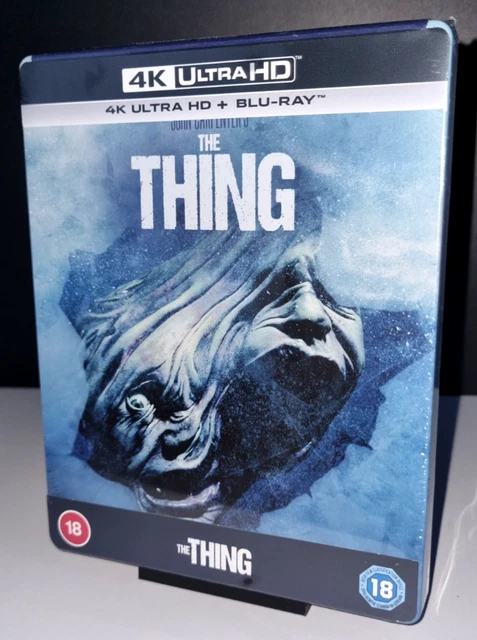 THE THING 4K UHD Blu-Ray Limited Edition Steelbook £64.97 - PicClick UK