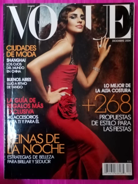 FERNANDA TAVARES VOGUE Mexican Magazine Mexico Spanish December 2004 £ ...