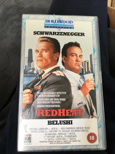 RED HEAT (1988) - VHS - Arnold Schwarzenegger, Jim Belushi £8.50 ...