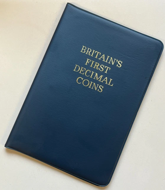BRITAIN'S FIRST DECIMAL coin set, half penny to ten pence [29040] £8.99 ...