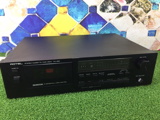 ROTEL RD-855 STEREO Cassette Tape Deck * SPARES / REPAIRS * £19.99 - PicClick UK