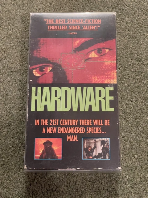 HARDWARE ~ VHS ~ Horror Sci-Fi RARE Cyberpunk 1990 Iggy Pop HBO - £13. ...