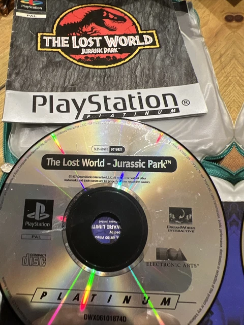 THE LOST WORLD Jurassic Park PS1 playstation 1 PAL game complete £4.18 ...