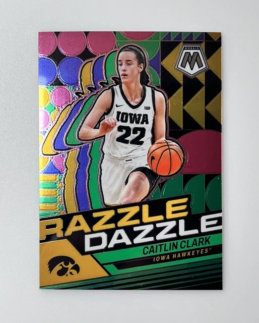 2024 PANINI CAITLIN Clark Collection Mosaic Razzle Dazzle Card #RD1 $20 ...