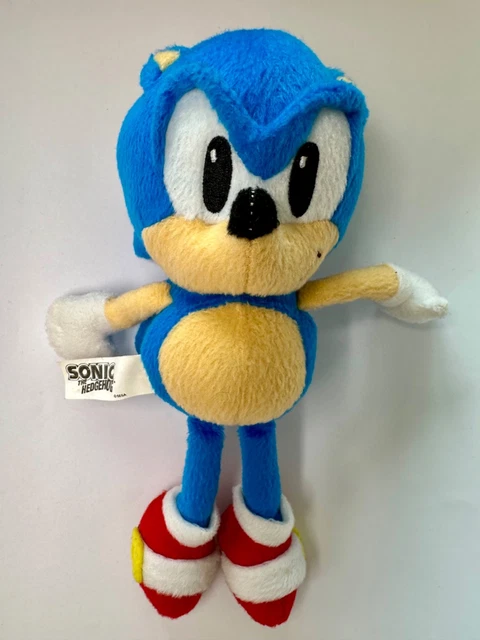 SONIC THE HEDGEHOG 9" Classic Plush Soft Toy SEGA Impact Innovations ...