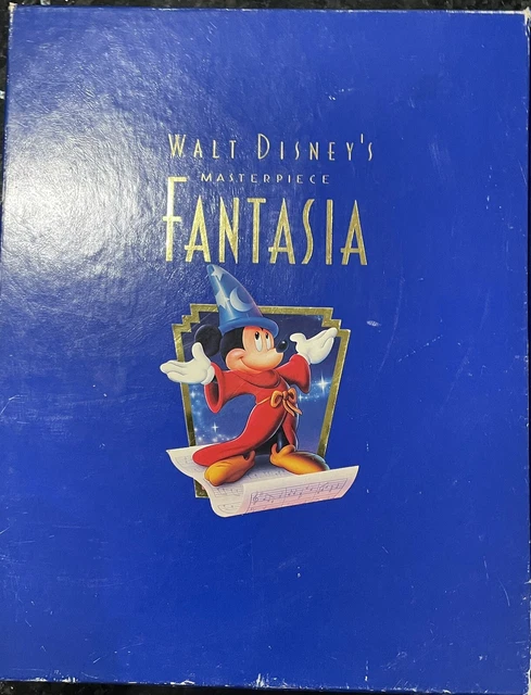 WALT DISNEY MASTERPIECE FANTASIA DELUXE EDITION VHS & Sealed CD’s £35. ...