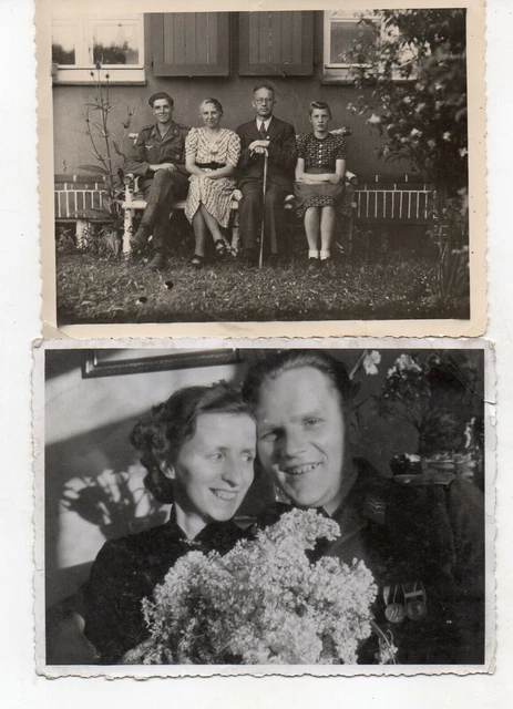 VINTAGE ORIGINAL WW2 German Photographs-Luftwaffe Troop/Fraulein-Awards ...