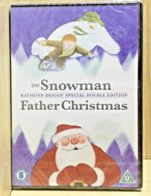 THE SNOWMAN / Father Christmas DVD Raymond Briggs Double Edition New ...
