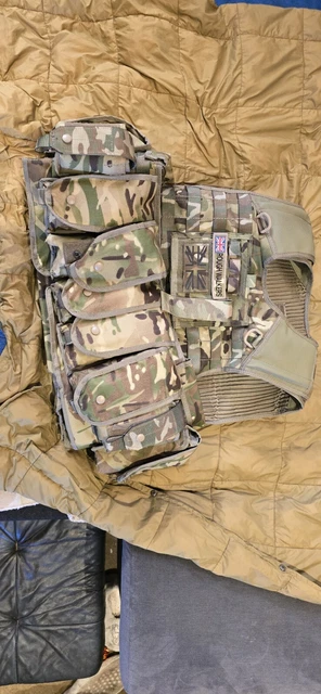 BRITISH ARMY MTP Osprey MK3 Plate Carrier Body Armour Vest Filler ...