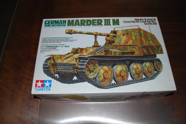 1/35 TAMIYA 35255 Sd.Kfz 138 Tank Destroyer Marder III M 7,5cm Pak 40 ...
