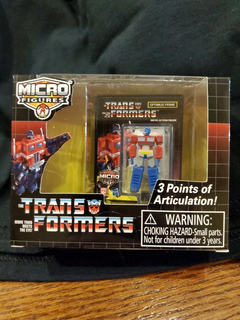 WORLD'S SMALLEST MICRO Figures Optimus Prime Transformer £8.95 ...