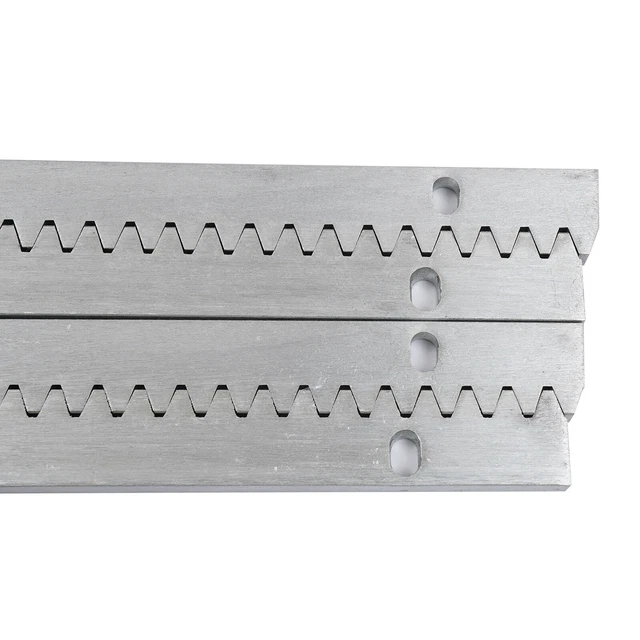 STEEL GATE TOOTH Toothed Rack Automatic Sliding Gate Opener Rails 6X 1m ...