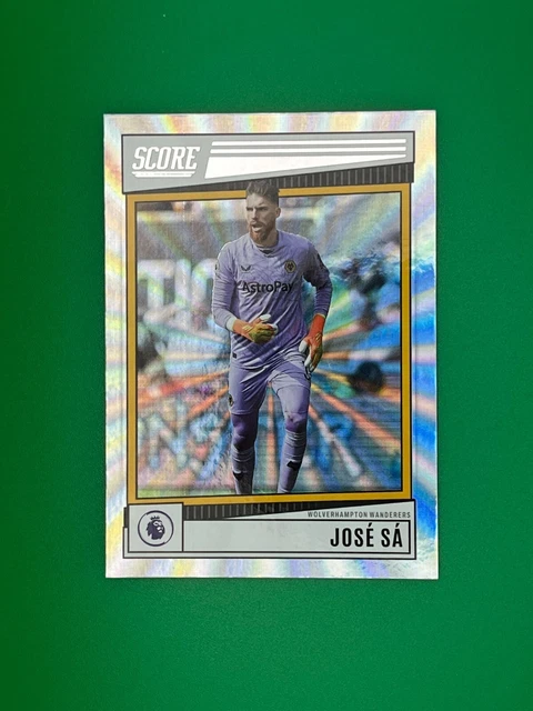 2022-23 PANINI SCORE Premier League Soccer #194 Jose Sa SILVER LASER £3 ...