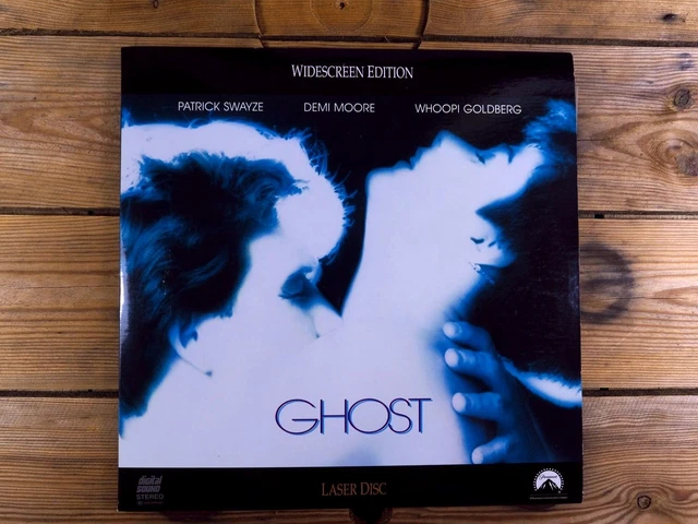 GHOST LASERDISC LD NTSC Patrick Swayze Demi Moore Whoopi Goldberg 1990 ...