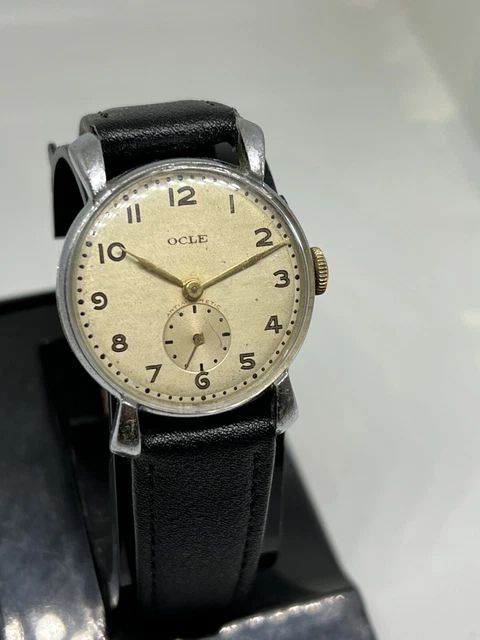 VINTAGE OCLE MECHANICAL Men Wristwatch Swiss Made £35.47 - PicClick UK