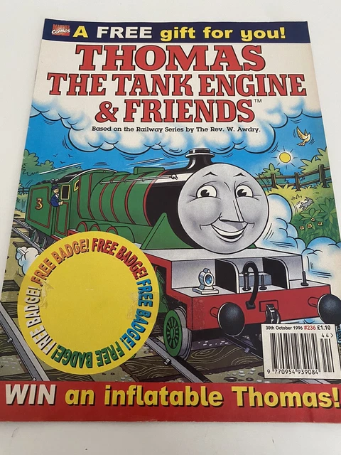 VINTAGE THOMAS THE Tank Engine & Friends Magazine 16th Oct 1996 Issue ...