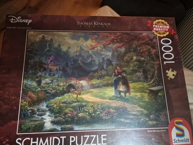 SCHMIDT SPIELE THOMAS Kinkade Studios: Disney Mulan Puzzle - 1000 Teile (59672) EUR 1,00 ...
