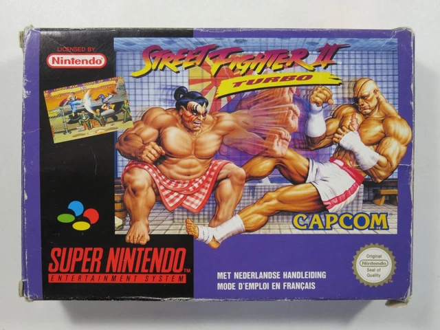 SUPER STREET FIGHTER II (2) Super Nintendo SNES PAL Complete CIB Boxed + Manual EUR 612,57 ...
