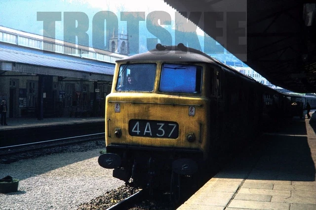 35MM SLIDE BR British Rail Diesel Loco Class 35 Hymek D7028 Bath 1974 Original £4.99 - PicClick UK