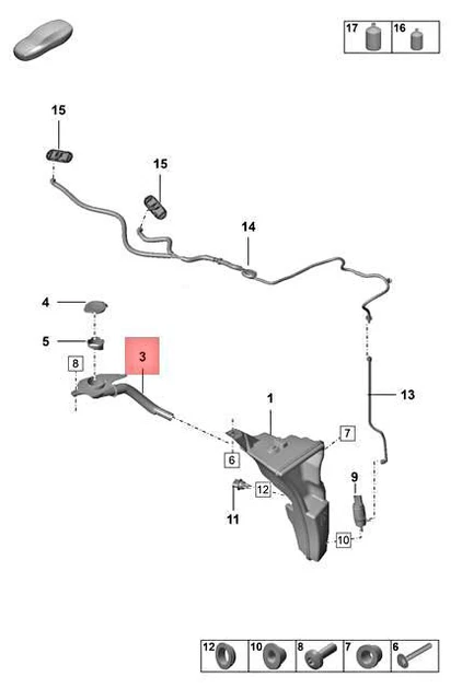 GENUINE PORSCHE 911 Carrera 992 GT3 Turbo S Tensioning Strap 992201392 ...