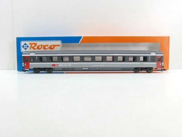 ROCO H0 44770 Personenwagen 2.Kl., SBB, DC, NEM, NEU in OVP #55095 EUR ...