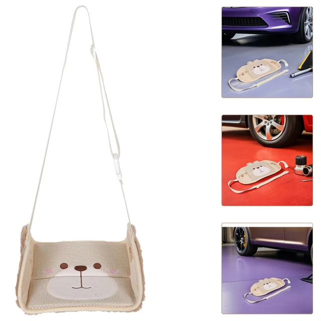 CAR LEG REST Plane Foot Hammock Flight Rear Seat Mat Cushion Airplane ...