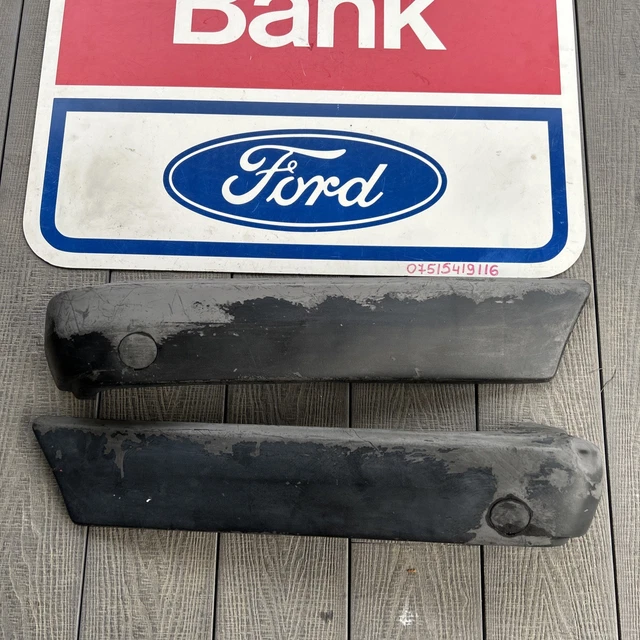 FORD CAPRI MK3 Used Rear bumper End Cap With Cover Left And Right £85. ...